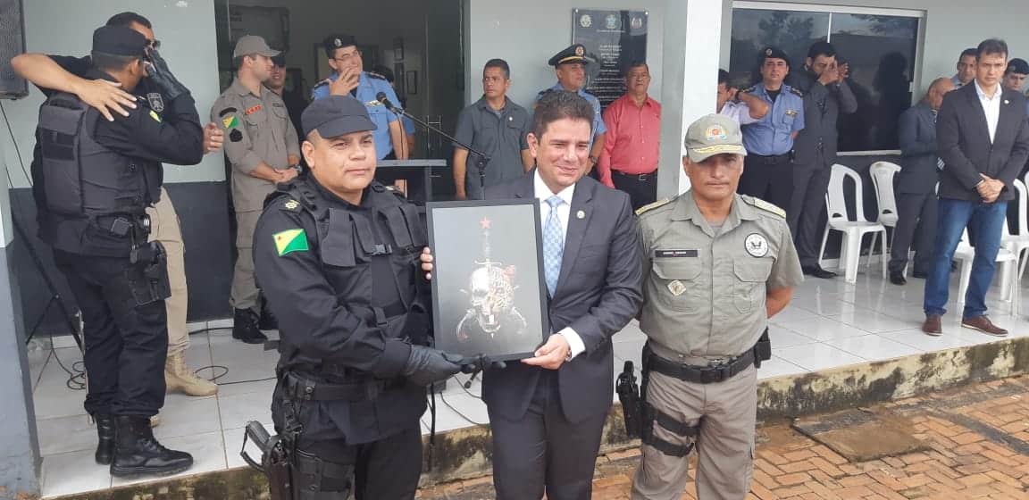 Gladson Cameli acompanha troca de comando do BOPE, em Rio Branco | ac24horas | Notícias do Acre